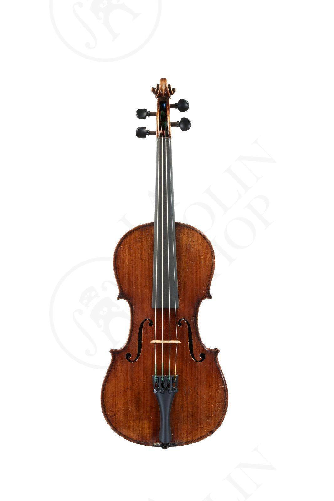 No Label German Violin Circa 1900 - 3/4 – LA Violin Shop